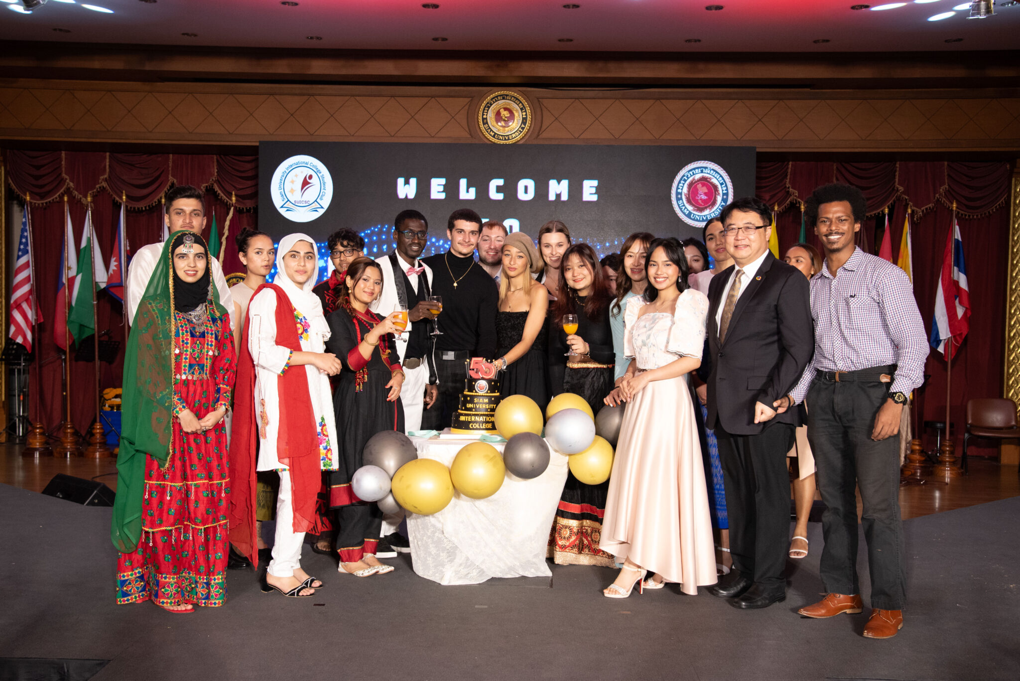 Magical moment from our International Cultural Night – ICOSIAM News